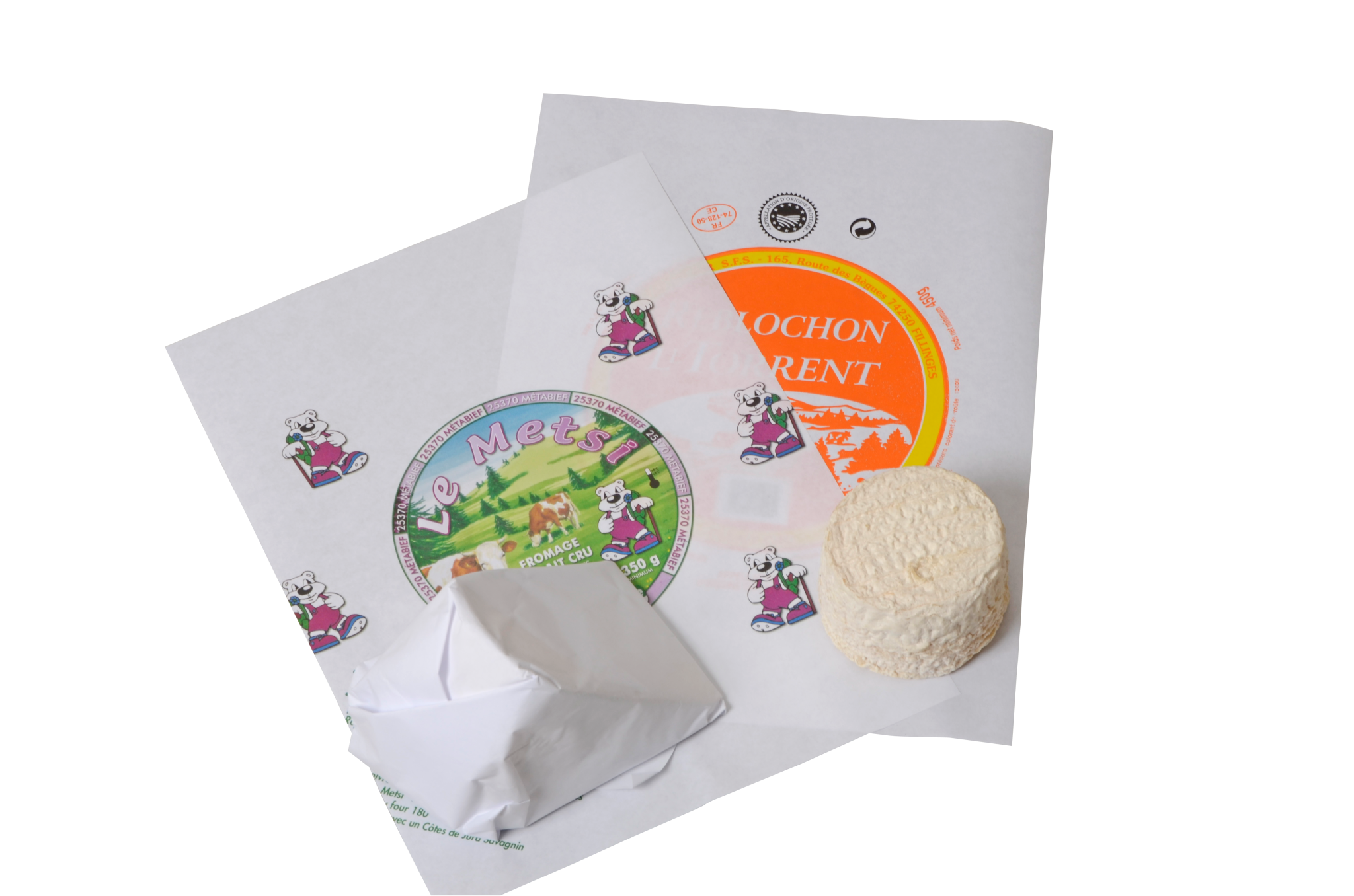 Our Cheese Papers – Papiers Paviot